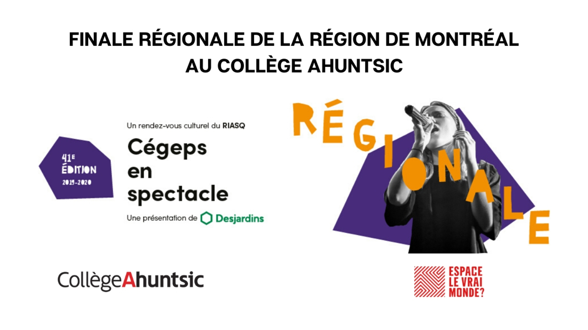 Brèves - Le Collège Ahuntsic hôte de la finale régionale montréalaise ...