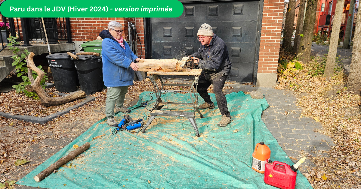 Daniel Croteau ressuscite les arbres morts - Journaldesvoisins.com