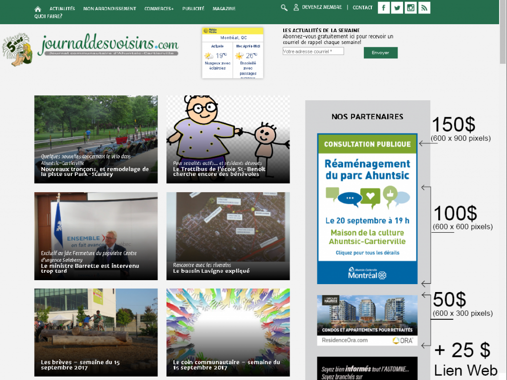 Publicité - Journaldesvoisins.com